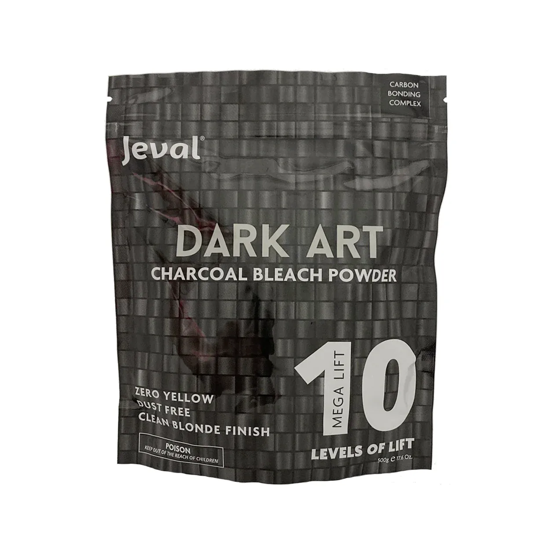 Jeval Dark Art Charcoal Bleach Powder 500g – SOL Hair & Beauty