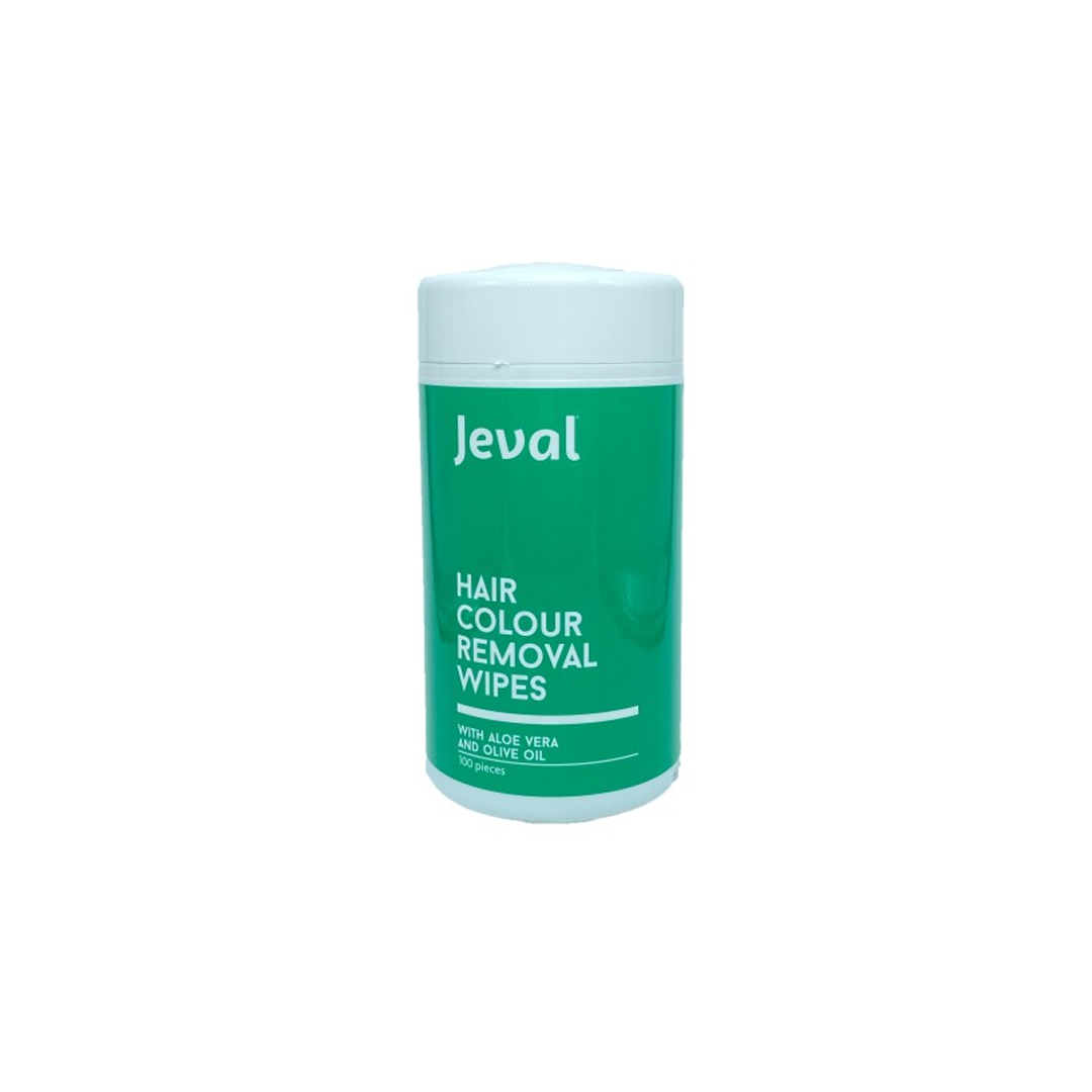 Jeval Hair Colour Removal Wipes 100 Pcs – SOL Hair & Beauty